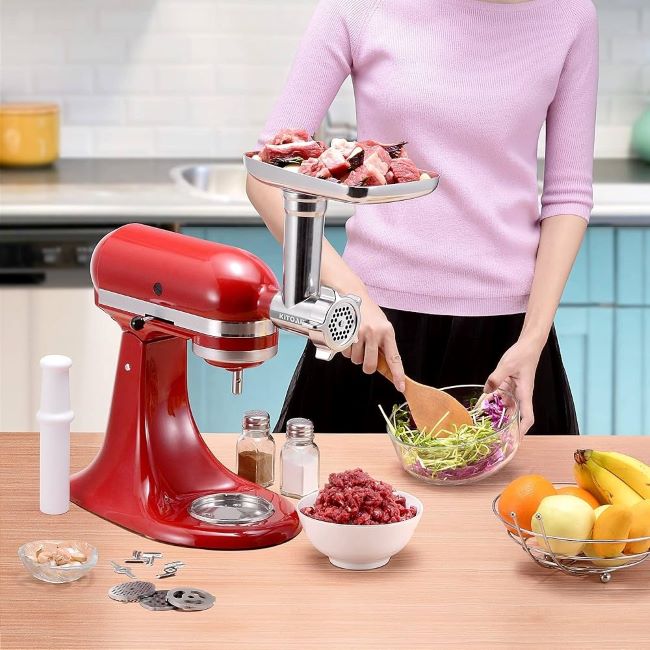 KITOART Food Grinder Attachment Review for Home Cooks - Local Value ...